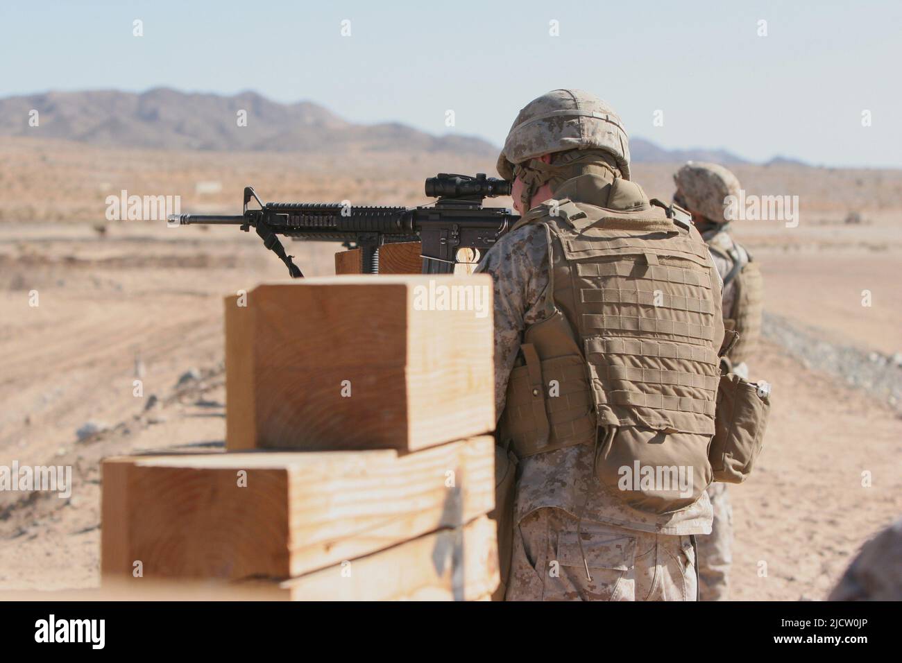 A U.S. Marine with 1st Battalion, 8th Marine Regiment (1/8), 2D Marine ...