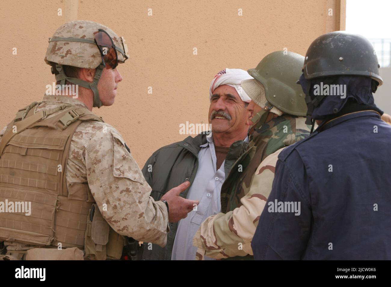 A U.S. Marine with 1st Battalion, 8th Marine Regiment (1/8), 2D Marine ...