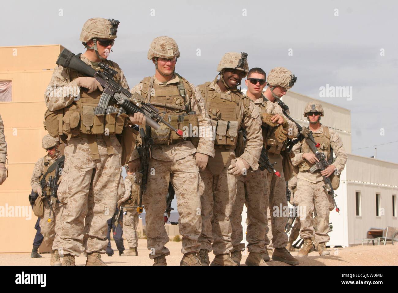 U.S. Marines with 1st Battalion, 8th Marine Regiment (1/8), 2D Marine ...