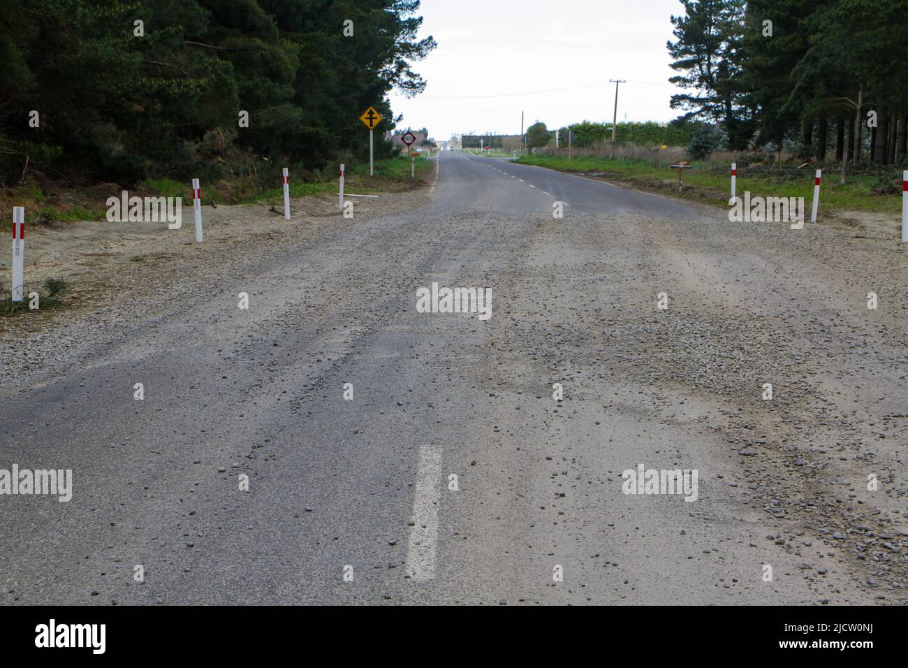 Earthquake: The Greendale Fault Line, Darfield, New Zealand, after the ...