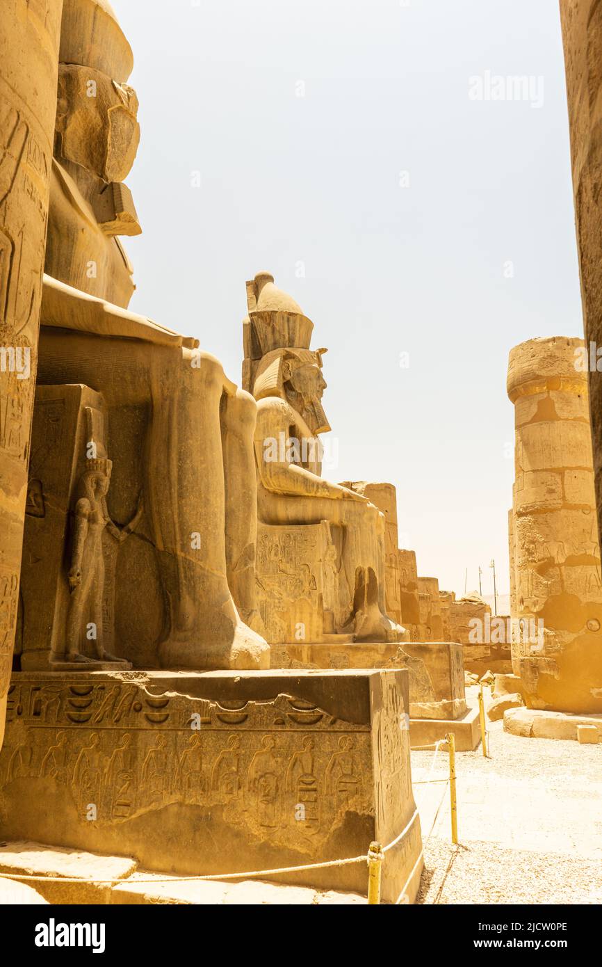 Karnak Temple. Luxor, Egypt Stock Photo - Alamy