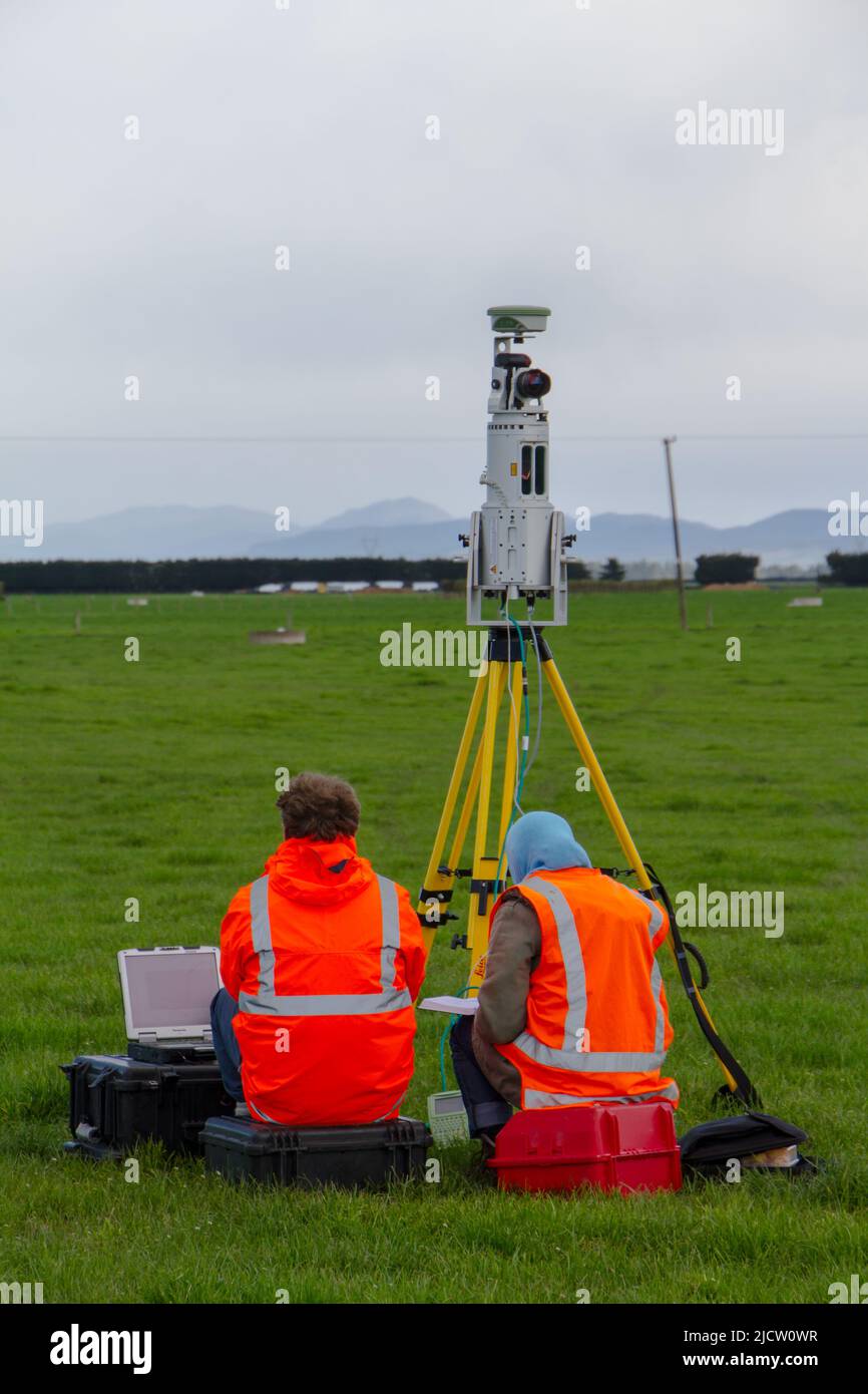 Earthquake: The Greendale Fault Line, Darfield, New Zealand, after the ...