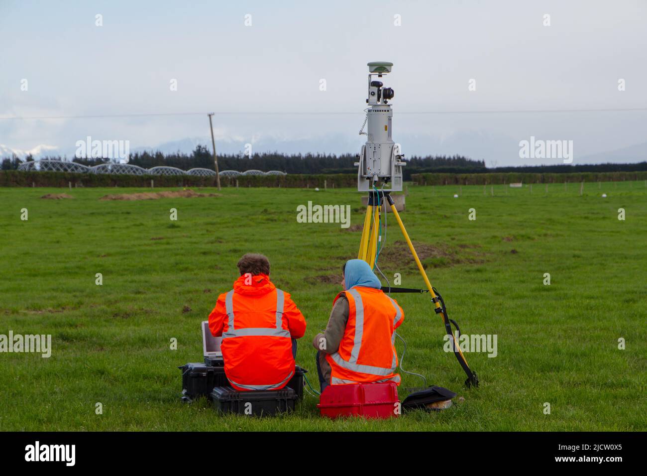 Earthquake: The Greendale Fault Line, Darfield, New Zealand, after the ...