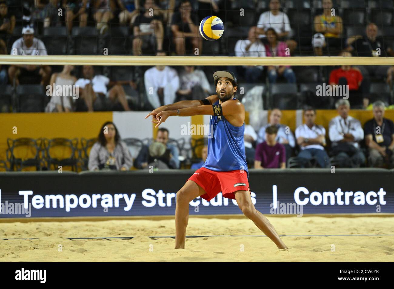 Rome, Italy. 15th June 2022, Daniele Lupo (ITA) during the Beach ...