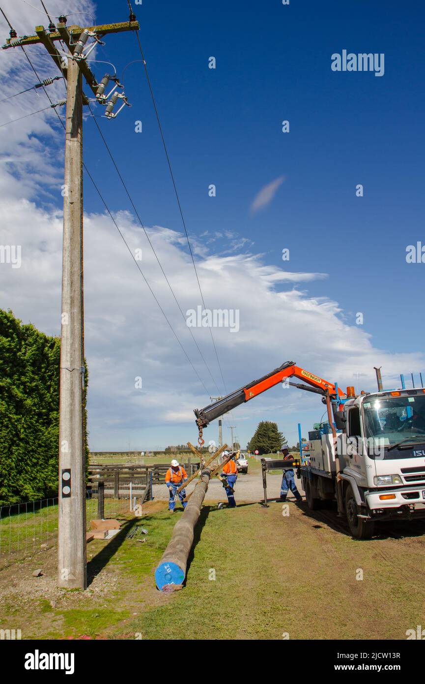 Earthquake: The Greendale Fault Line, Darfield, New Zealand, after the ...