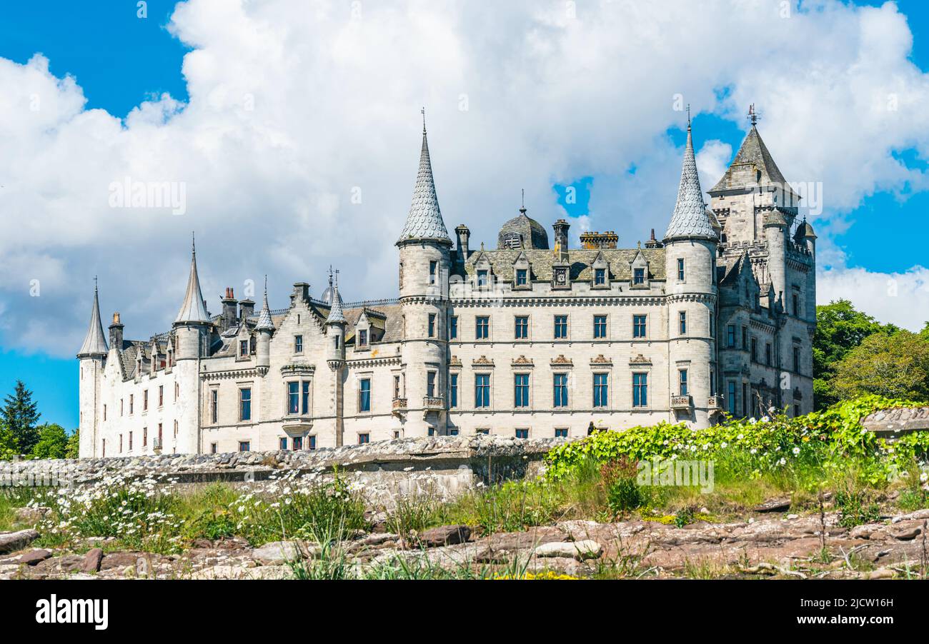 Dunrobin Castle and Gardens, NC500, Scotland, UK Stock Photo - Alamy