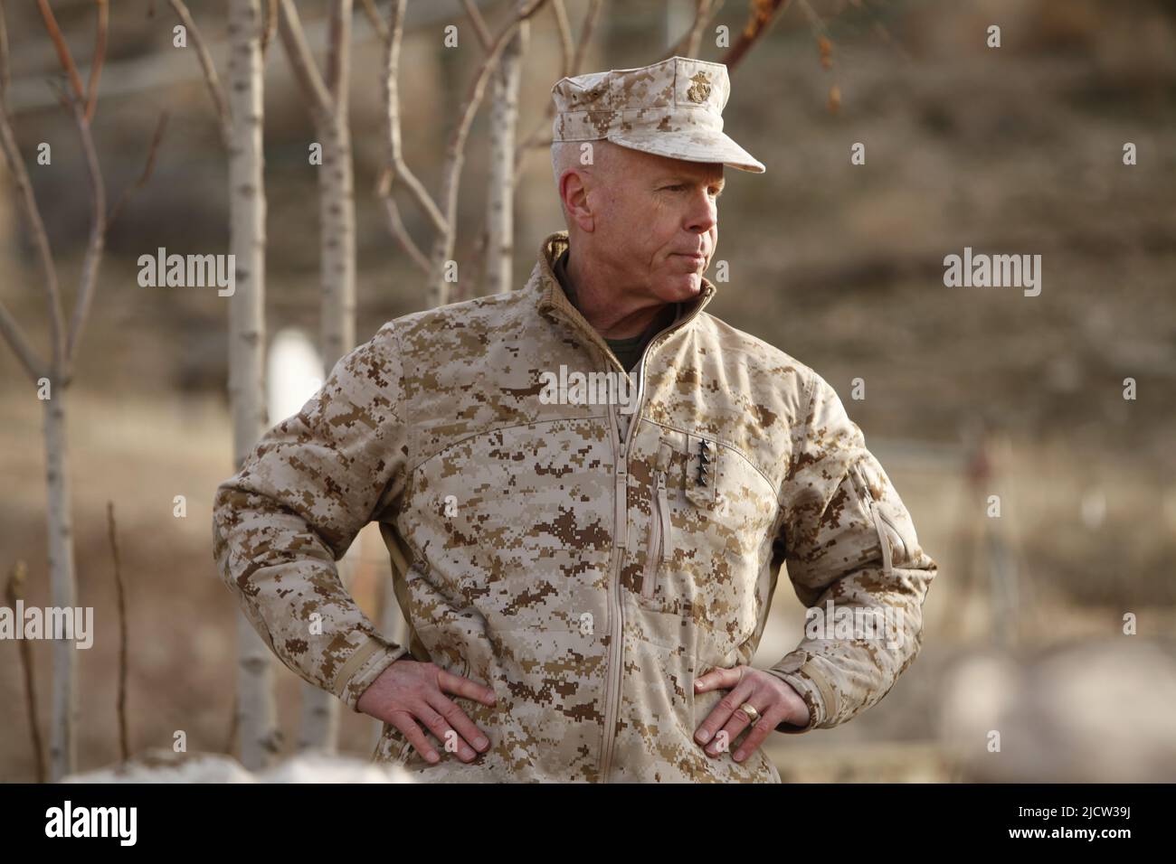 U.S. Marine Corps General James F. Amos, Commandant of the Marine Corps ...