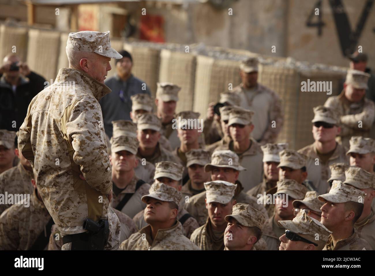 U.S. Marine Corps General James F. Amos, Commandant of the Marine Corps ...