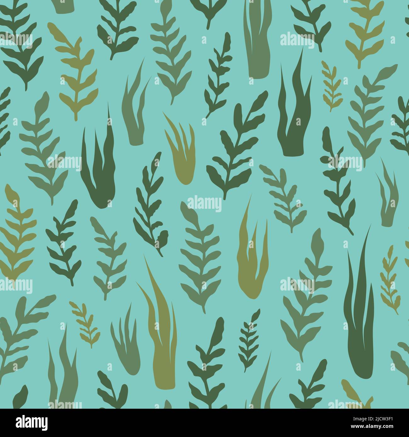 Botanical seaweed illustration hi-res stock photography and images - Alamy