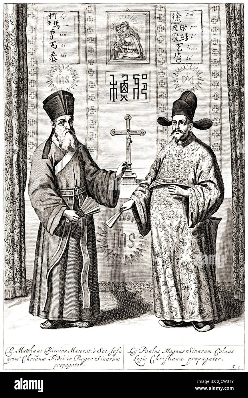 Jesuit matteo ricci chinese hi-res stock photography and images - Alamy