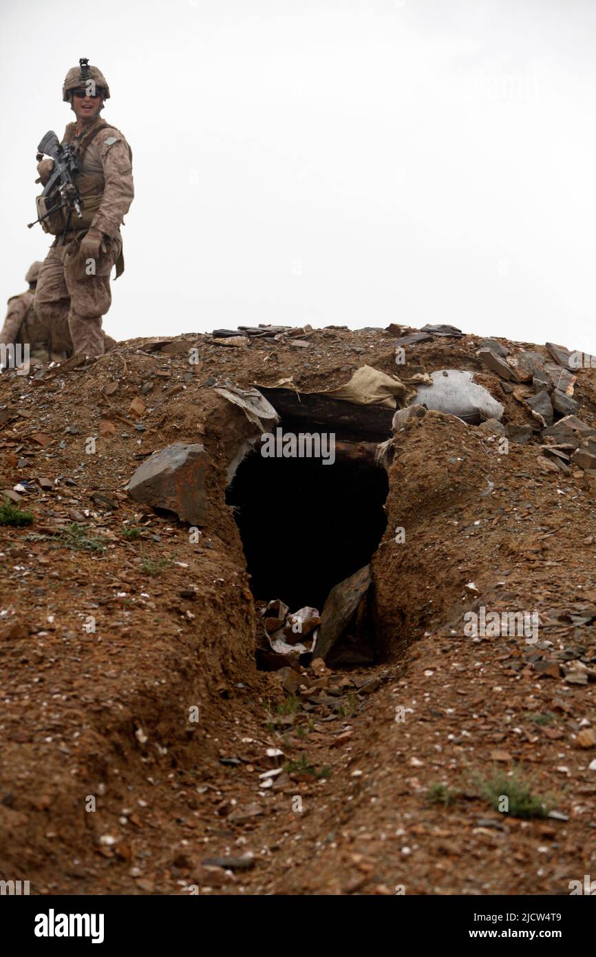 U.S. Marines with 1st Battalion, 8th Marine Regiment (1/8), Regimental ...