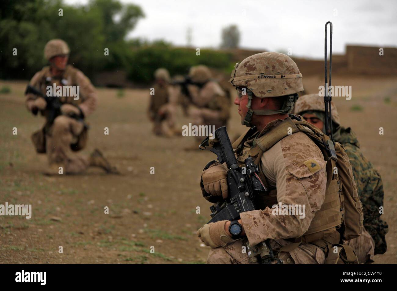 U.S. Marines with 1st Battalion, 8th Marine Regiment (1/8), Regimental ...