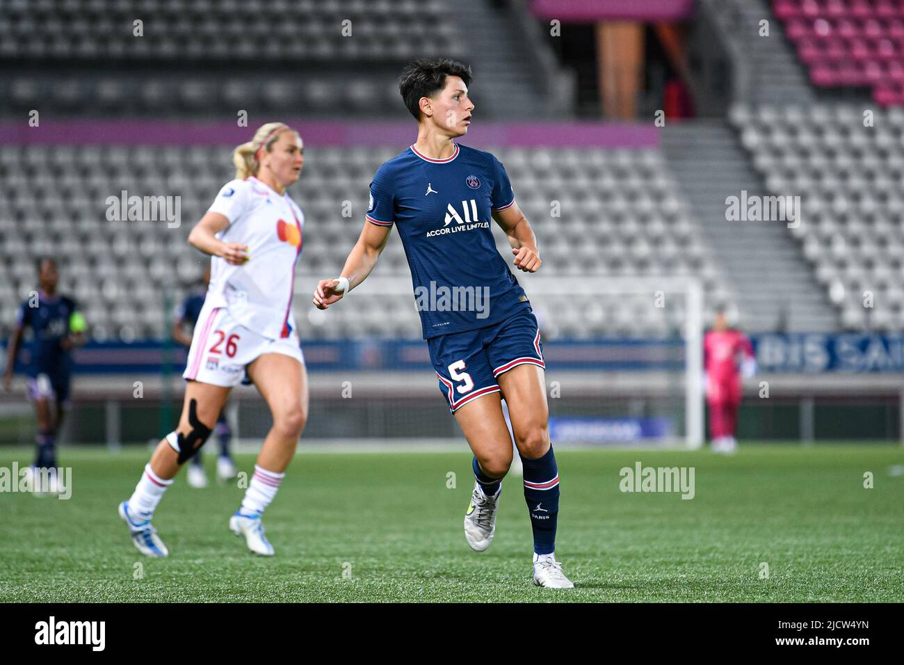 Elisa de Almeida of PSG during the Women's French championship, D1 ...