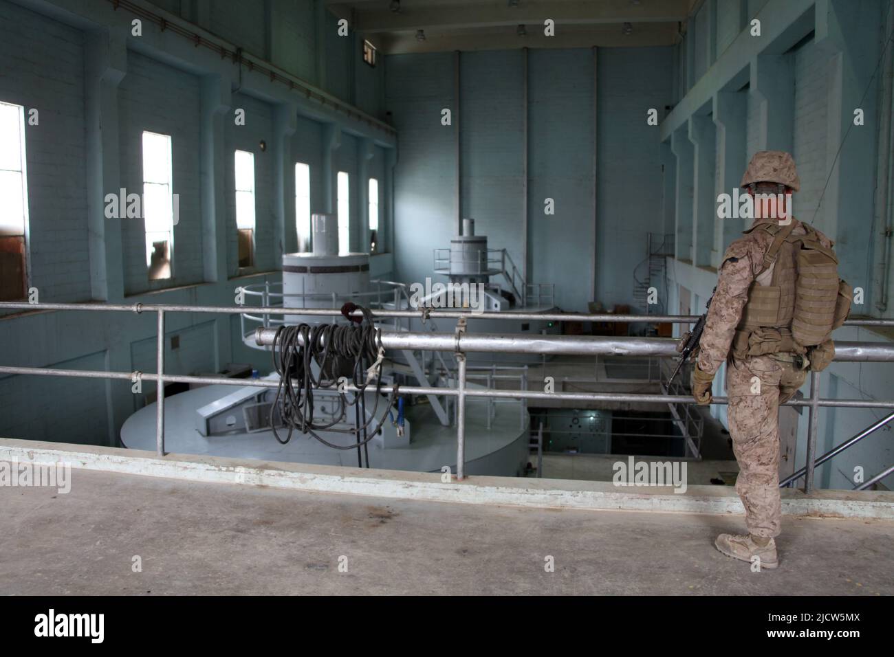 U.S. Marine Corps 2nd Lt. Logan Giger with Police Advisory Team 2, 1st ...