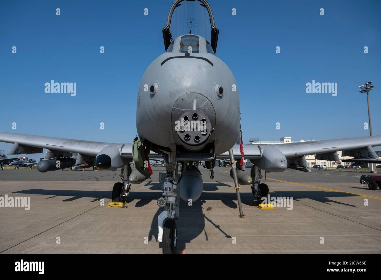 A U.S. Air Force A-10 Thunderbolt II assigned to the 25th Fighter ...