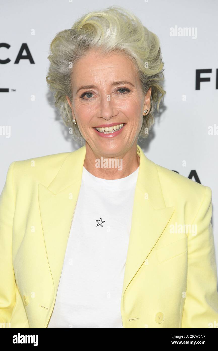 New York, USA. 15th June, 2022. Emma Thompson attends "Good Luck To You ...