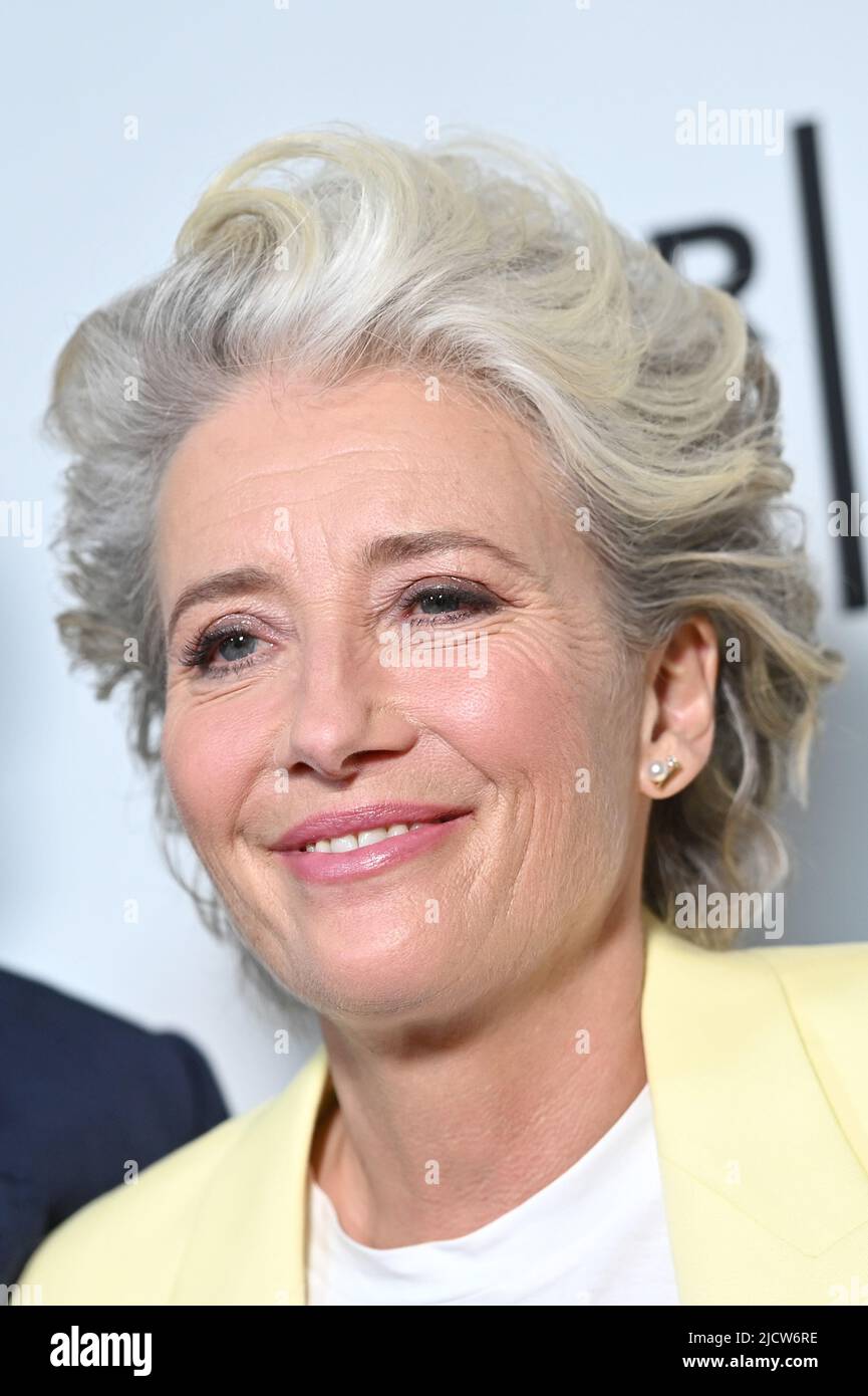 New York, NY, June 15, 2022. Emma Thompson attends "Good Luck To You ...