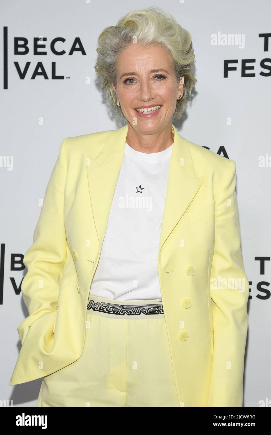 New York, USA. 15th June, 2022. Emma Thompson attends "Good Luck To You ...