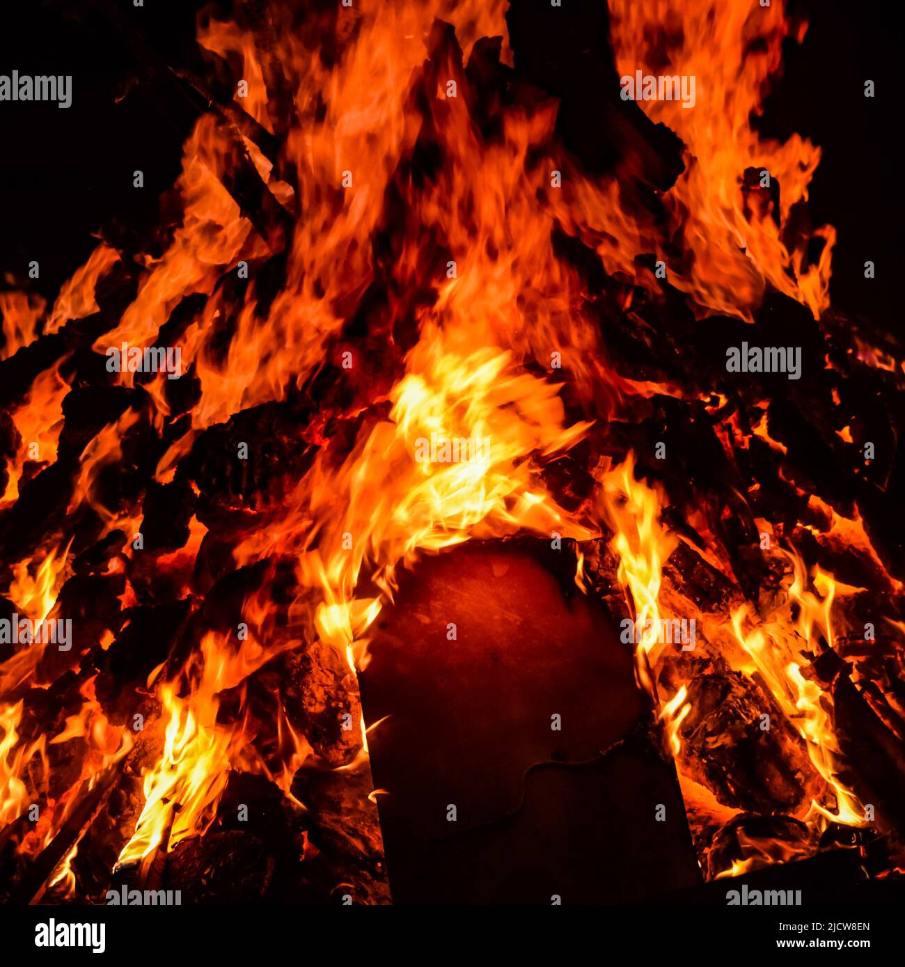 Fire flames on black background, Blaze fire flame texture background ...