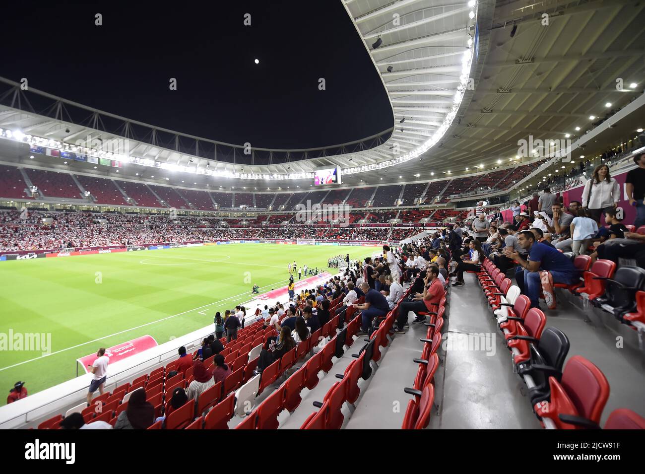 Doha-Qatar June 16, 2022. Australia vs Peru Soccer World Cup Qualifiers ...