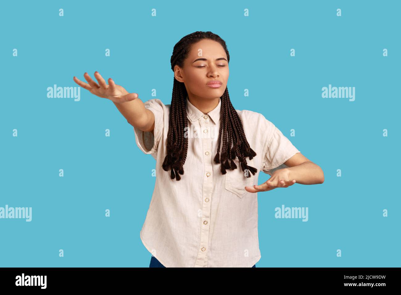 Girl with vision disorder hi-res stock photography and images - Alamy