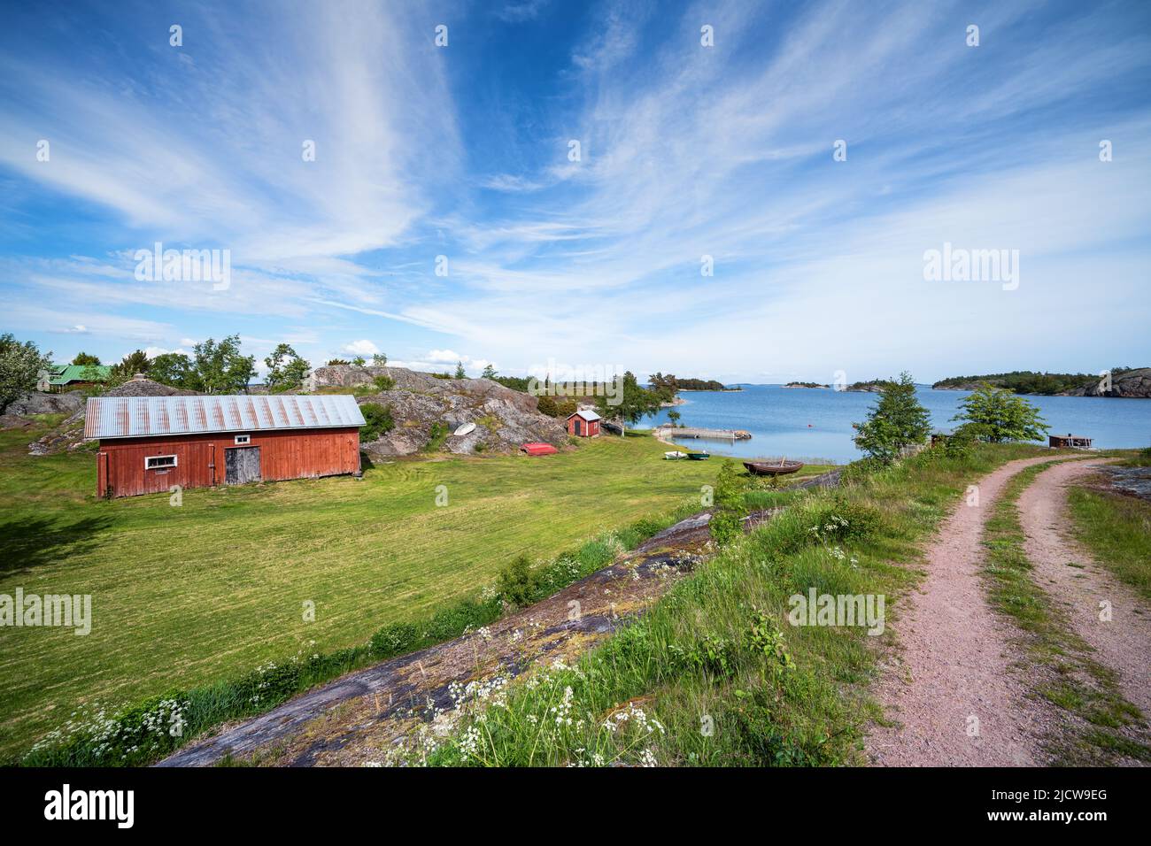 Visiting Berghamn island, Parainen, Finland Stock Photo - Alamy