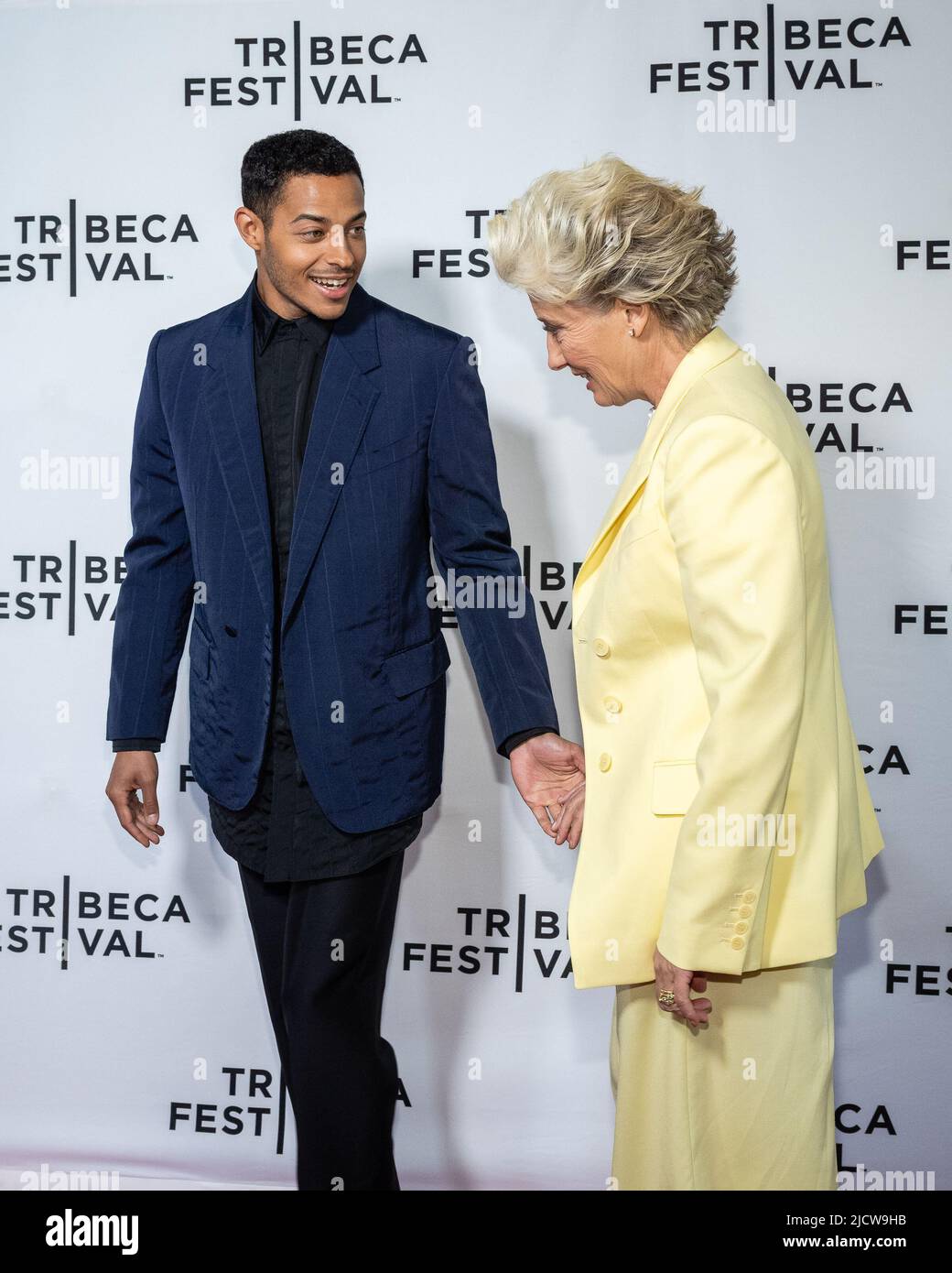 New York, United States. 15th June, 2022. Daryl McCormack and Emma ...