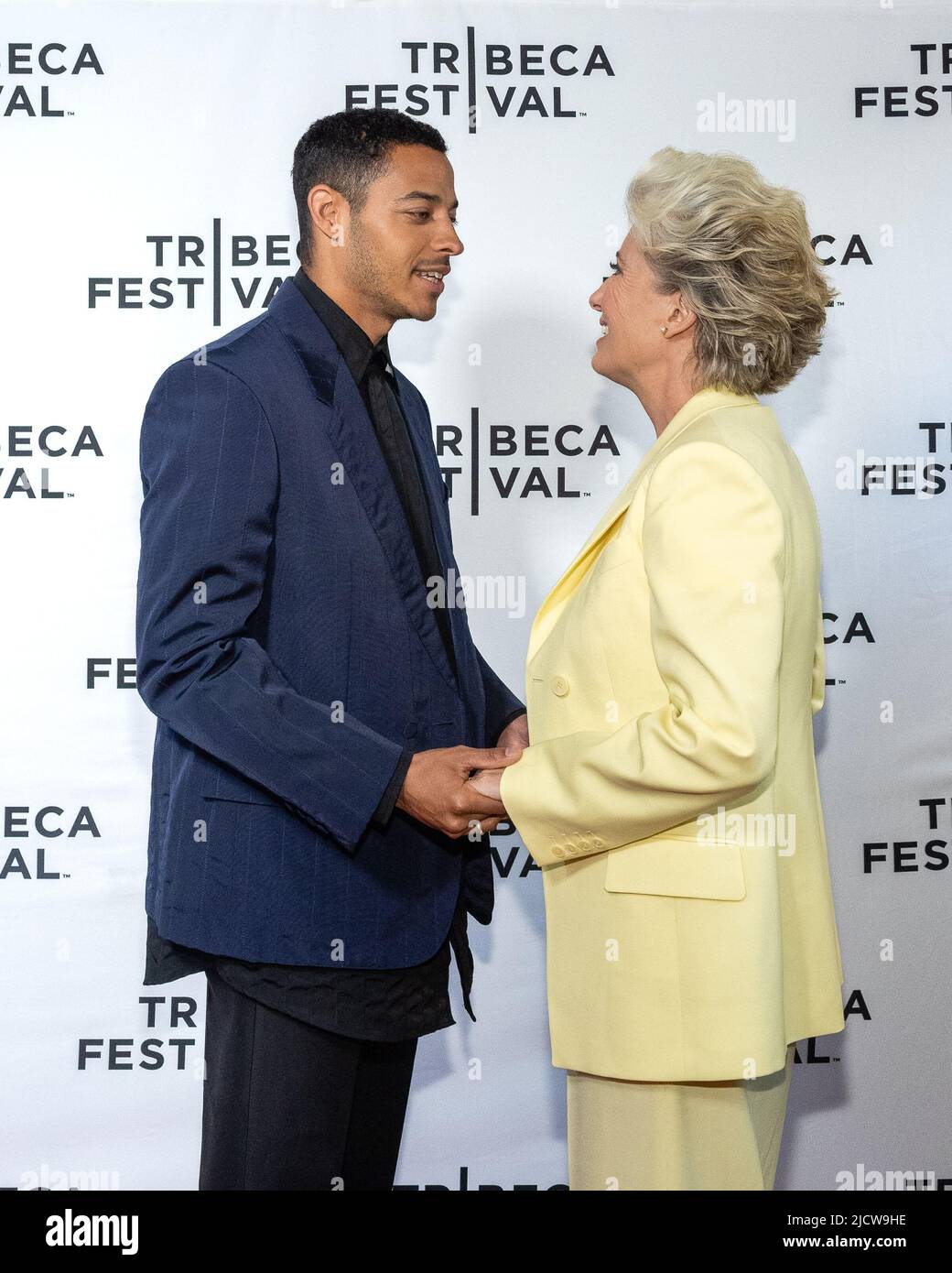 New York, United States. 15th June, 2022. Daryl McCormack and Emma ...