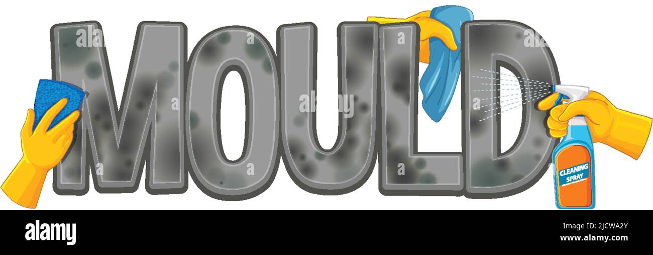 Mould text word isolated illustration Stock Vector Image & Art - Alamy