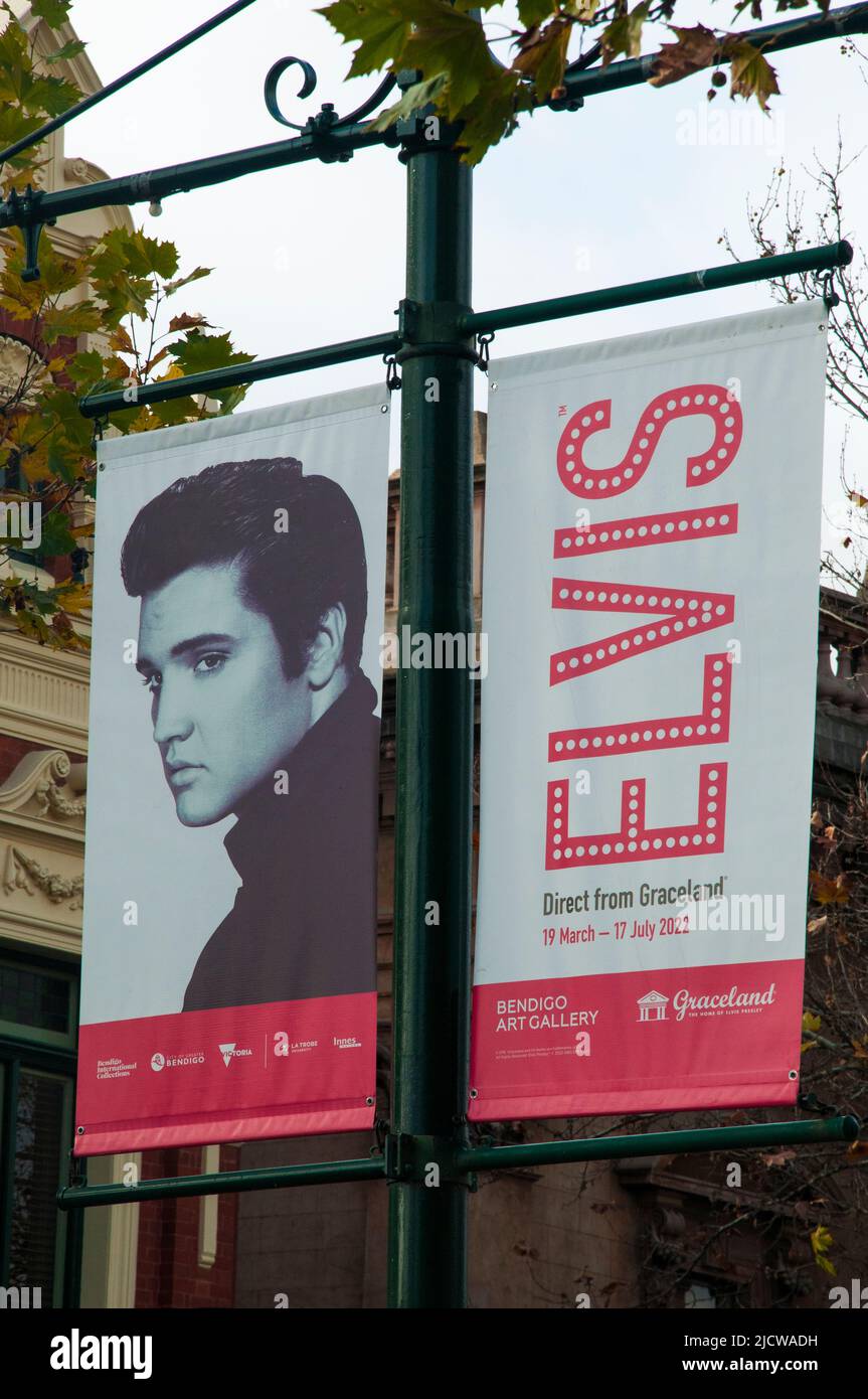 Banners for Elvis: Direct from Graceland at Bendigo Art Gallery ...