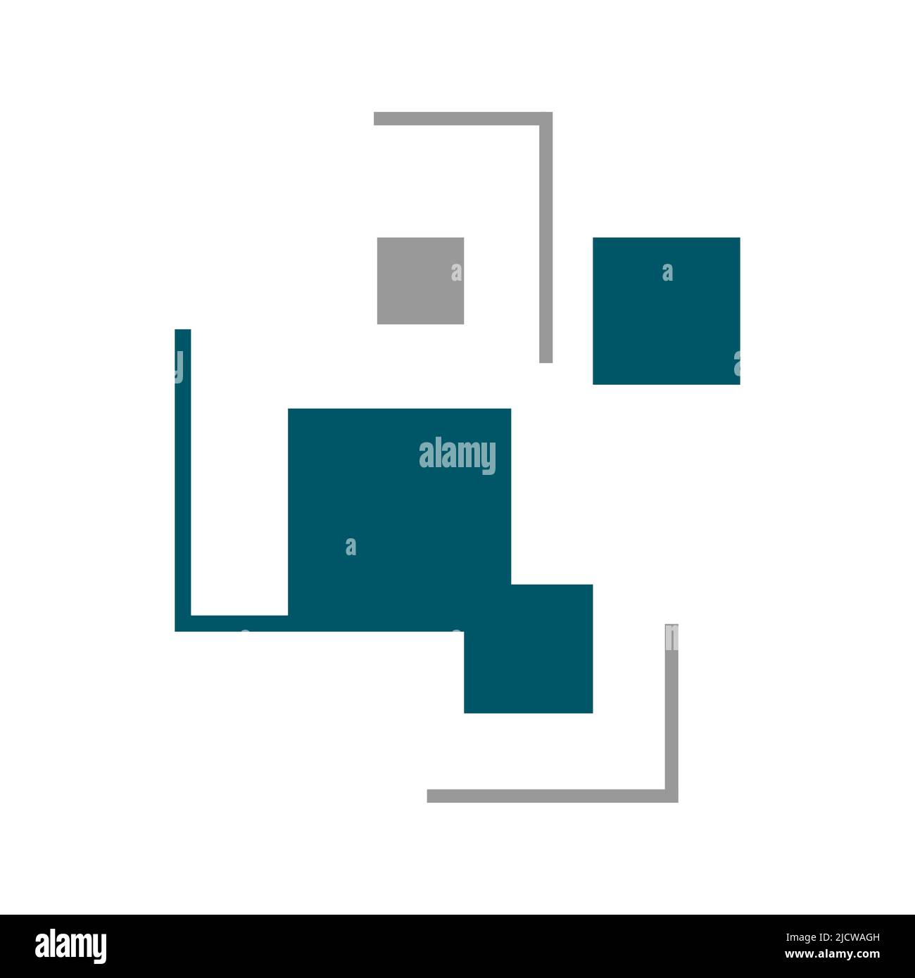 Qr clean logo hi-res stock photography and images - Alamy