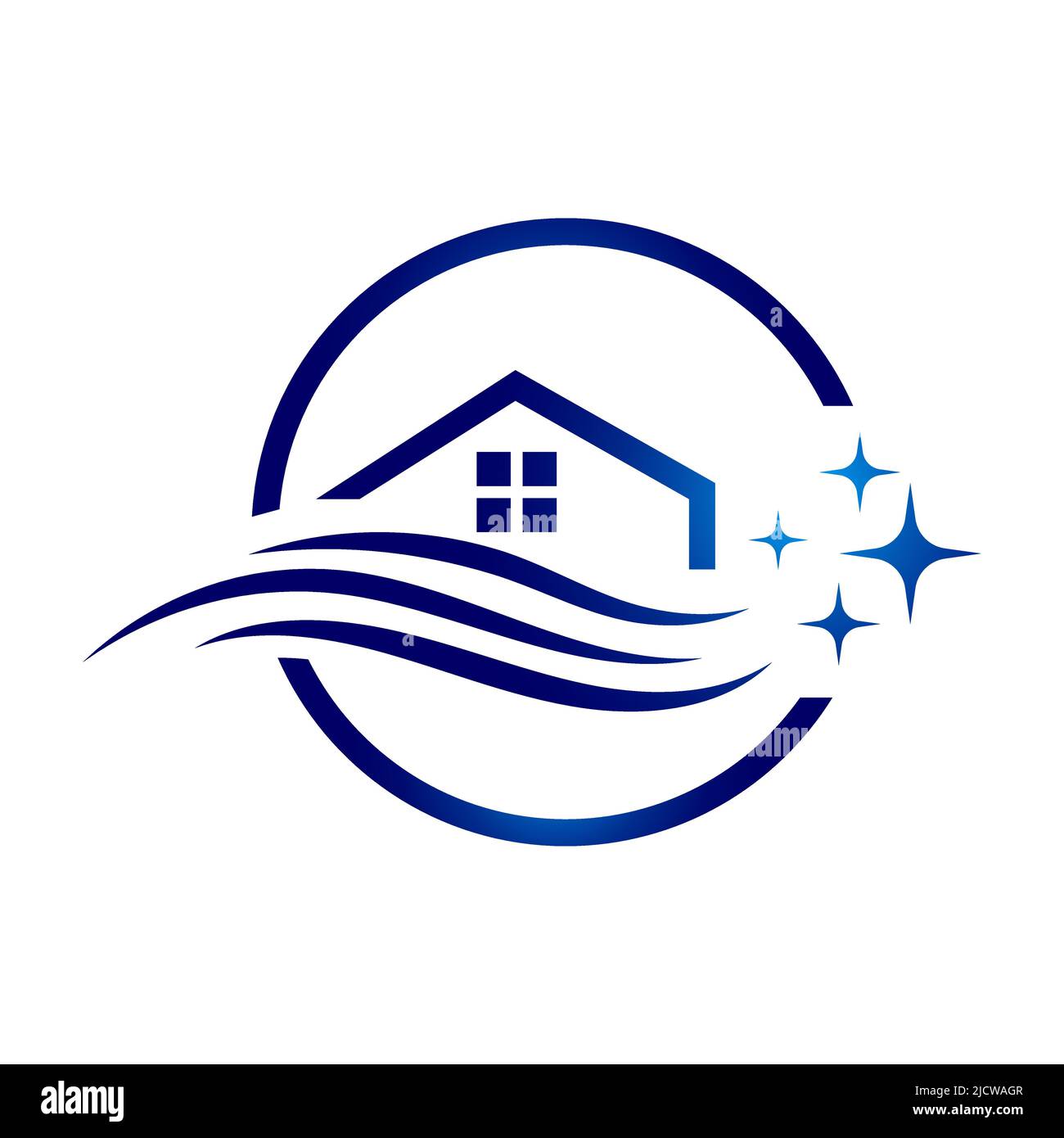 House Cleaning Logo Vector