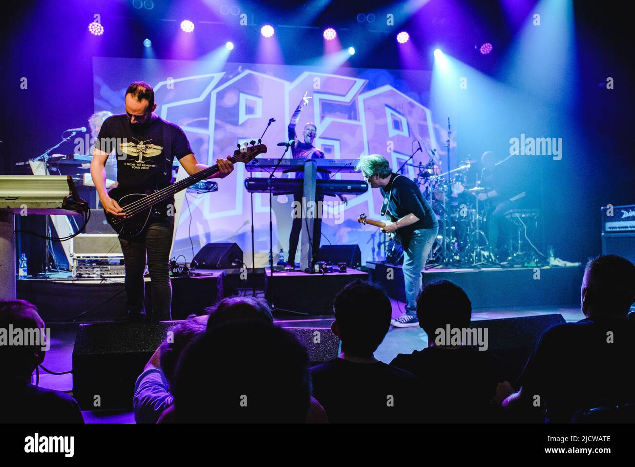 Bern, Switzerland. 15th June, 2022. The Canadian rock band Saga ...