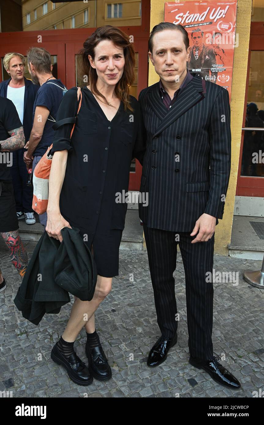Berlin, Germany. 15th June, 2022. Actors Timo Jacobs and Julia Malik at ...