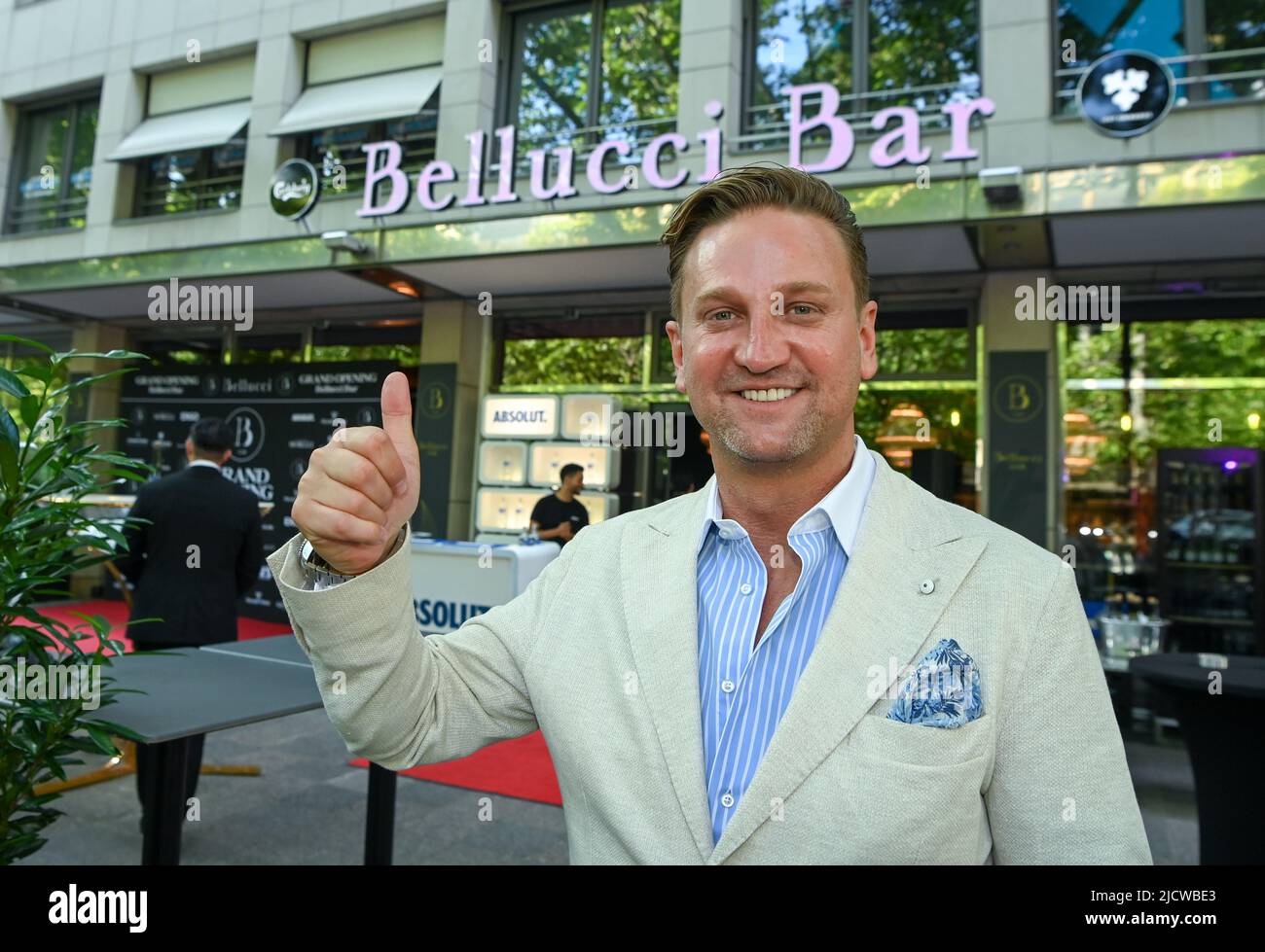 Berlin, Germany. 14th June, 2022. Celebrity restaurateur Adriano Hess ...