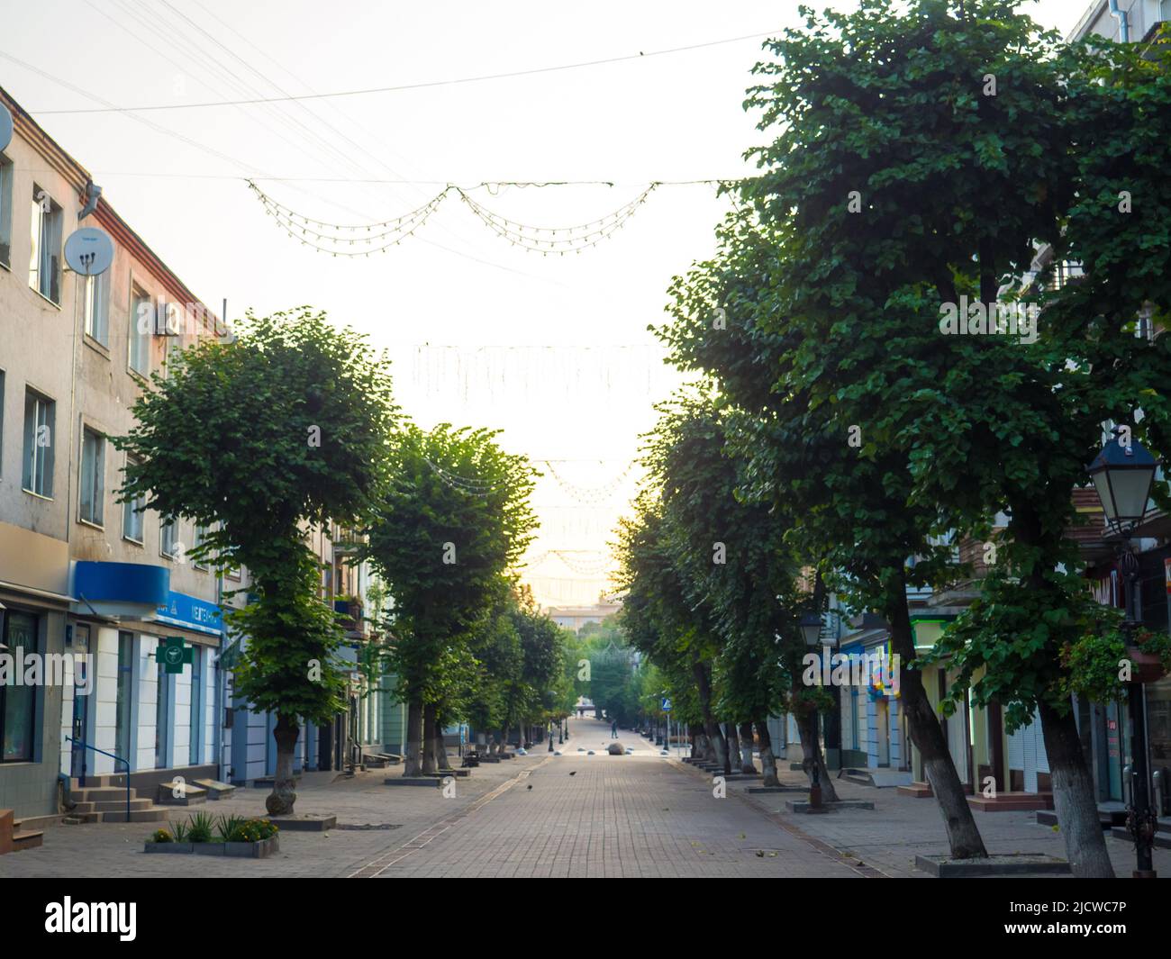 Lesya Ukrainka st in Lutsk Stock Photo - Alamy