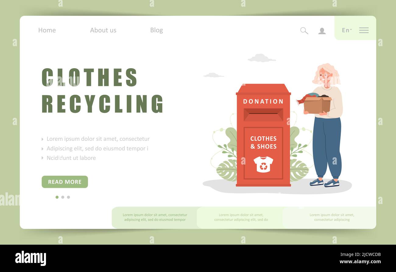 Old clothes container hi-res stock photography and images - Alamy