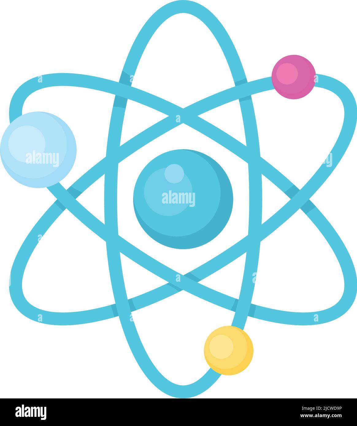 atom molecule particle science icon Stock Vector Image & Art - Alamy