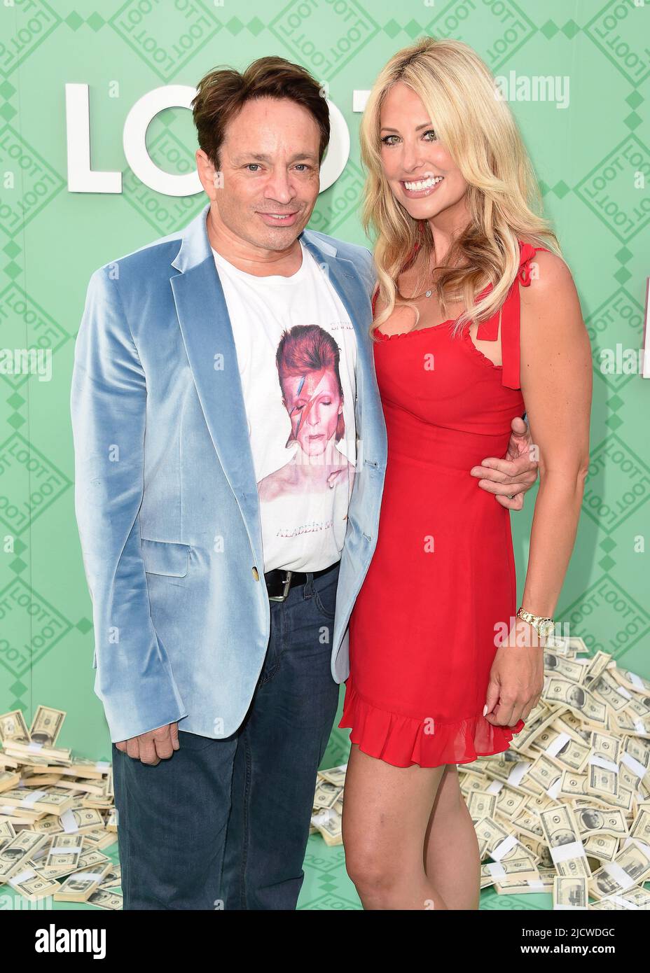 Los Angeles, California, 15 June 2022 - Chris Kattan and Maria Libri ...