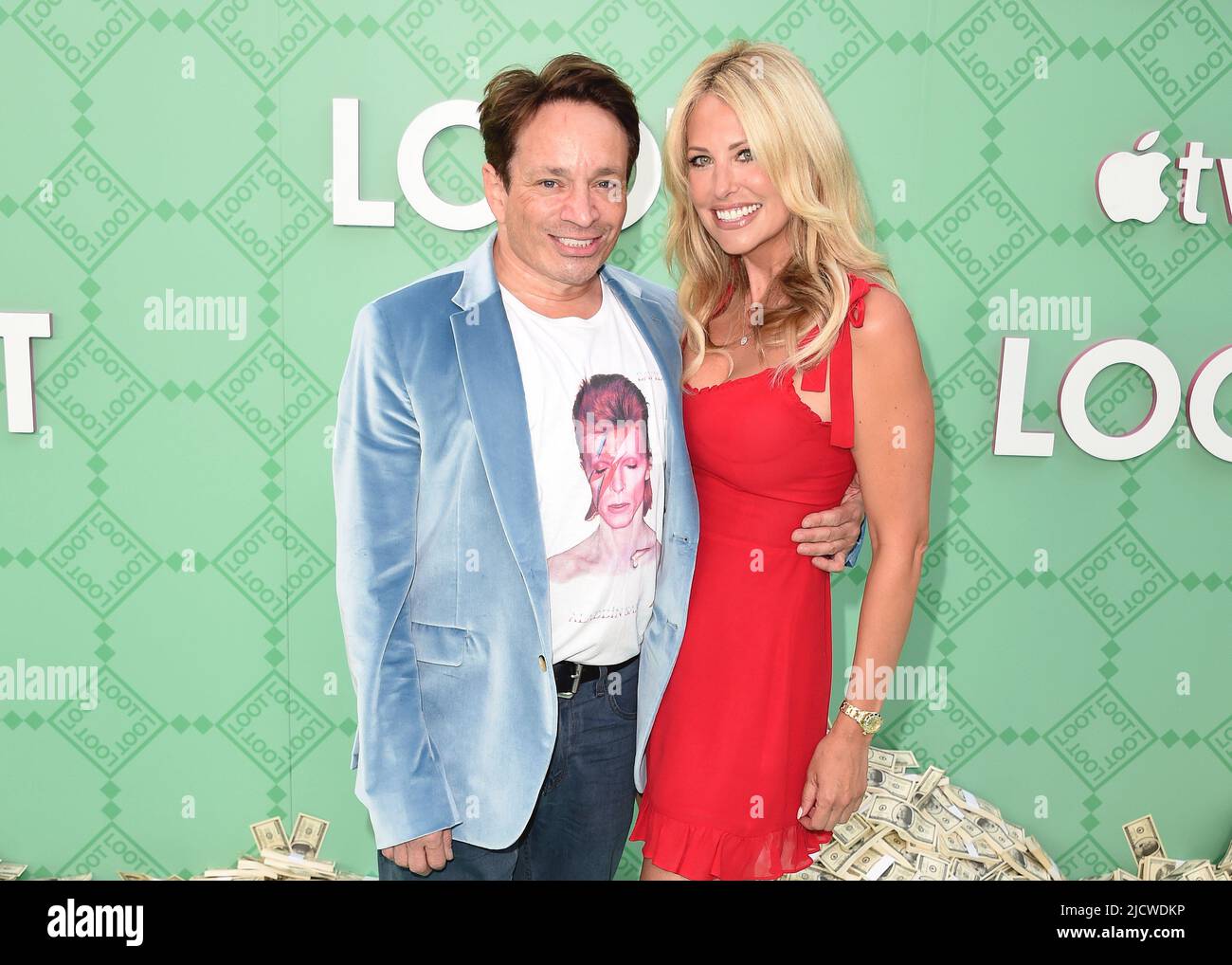 Los Angeles, California, 15 June 2022 - Chris Kattan and Maria Libri ...
