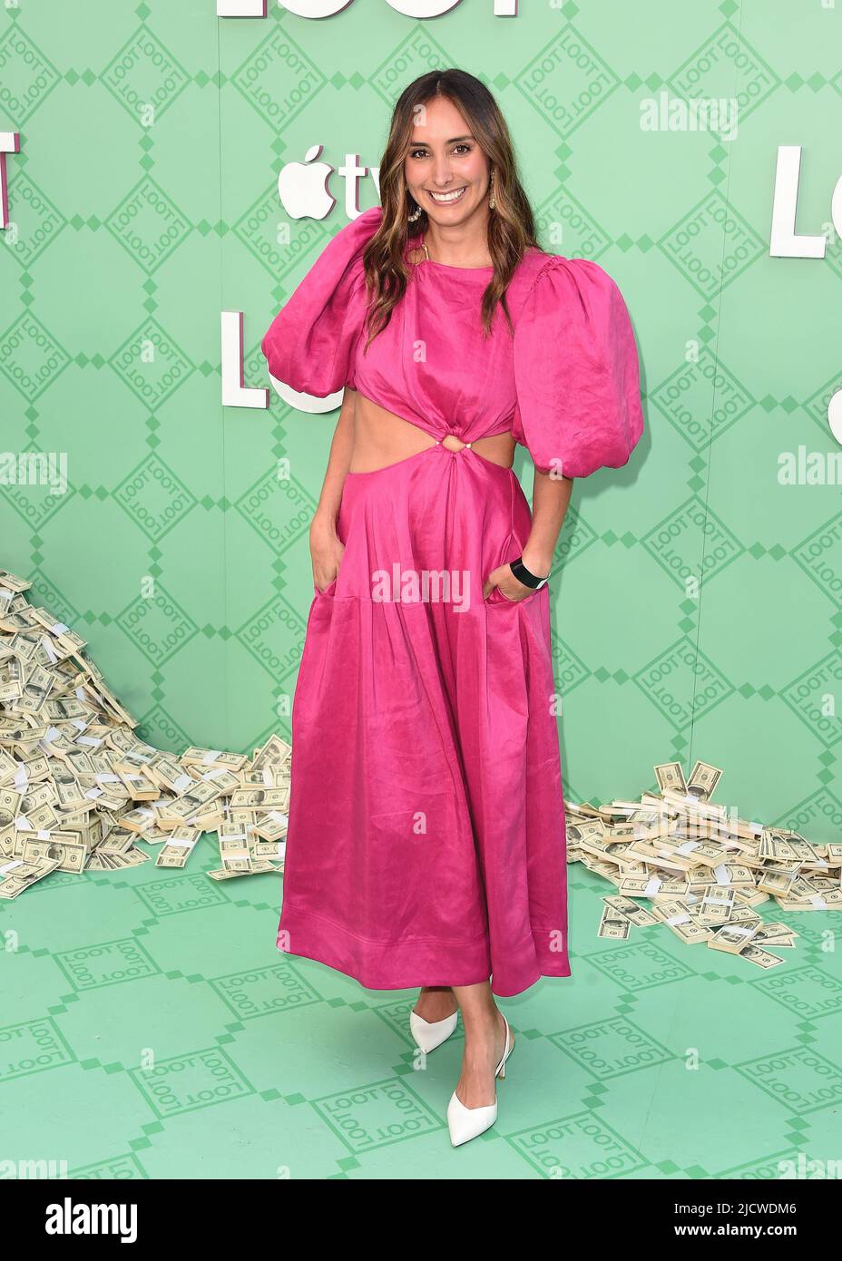 Los Angeles, California, 15 June 2022 - Sabrina Rudolph walking on the ...
