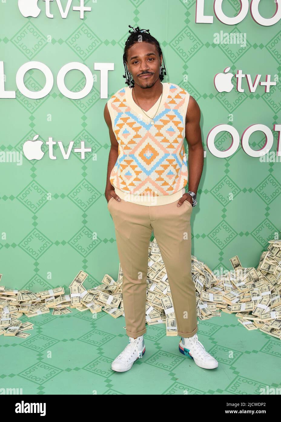 Los Angeles, California, 15 June 2022 - Dewayne Perkins walking on the ...