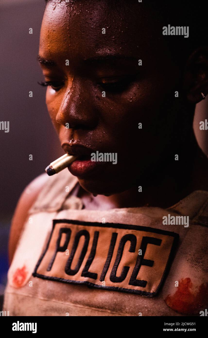 ALEXIS LOUDER in COPSHOP (2021), directed by JOE CARNAHAN. Credit ...