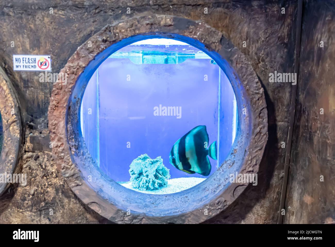 Labuan, Malaysia-June 09, 2021: View of the Labuan International sea ...
