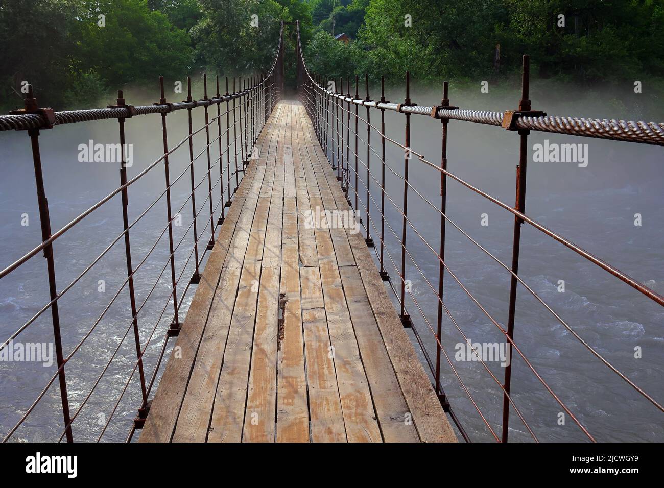 Long suspension bridge hi-res stock photography and images - Alamy