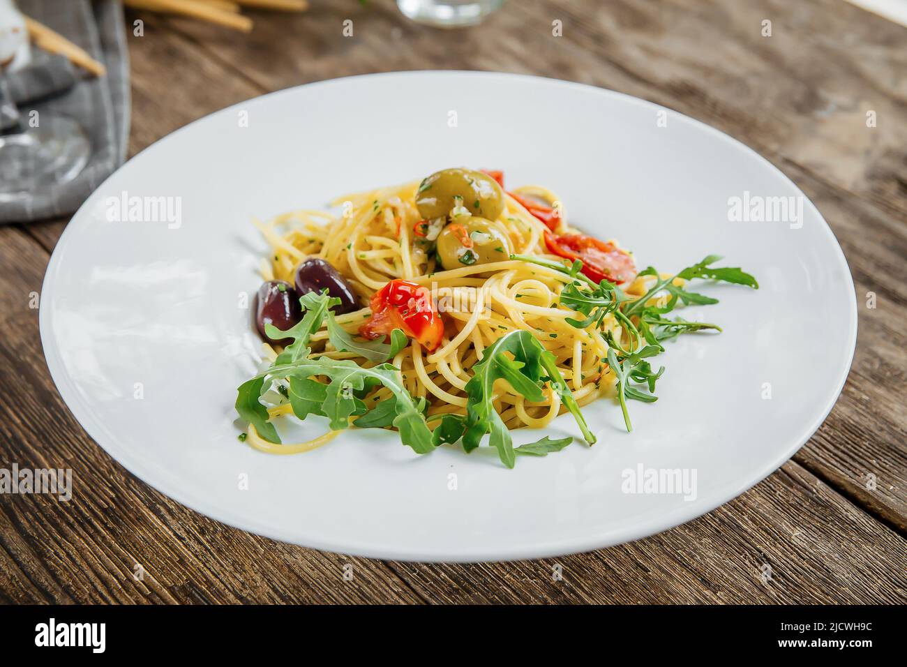Gourmet italian pasta spaghetti hi-res stock photography and images - Alamy