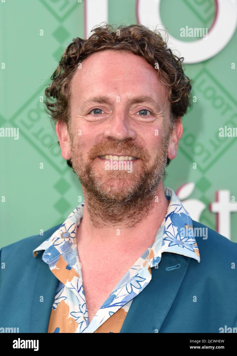 Los Angeles, California, 15 June 2022 - Drew Droege walking on the red ...