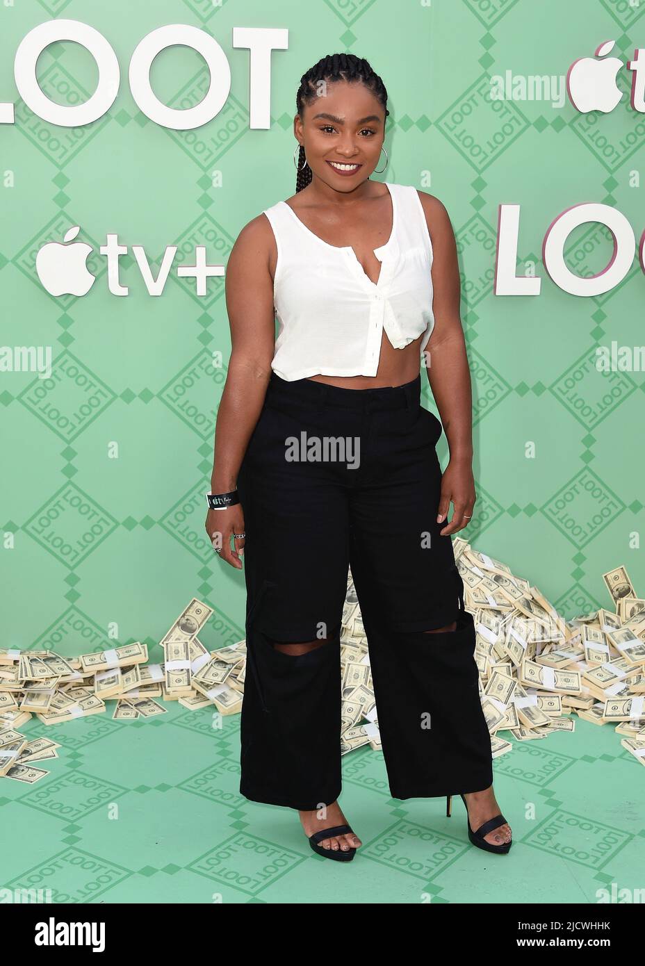 Los Angeles, USA. 15th June, 2022. Jeante Godlock walking on the red ...