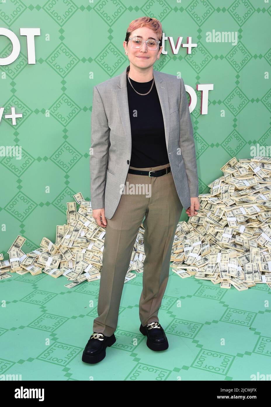 Los Angeles, USA. 15th June, 2022. Gaby Dunn walking on the red carpet at the premiere of Apple ...