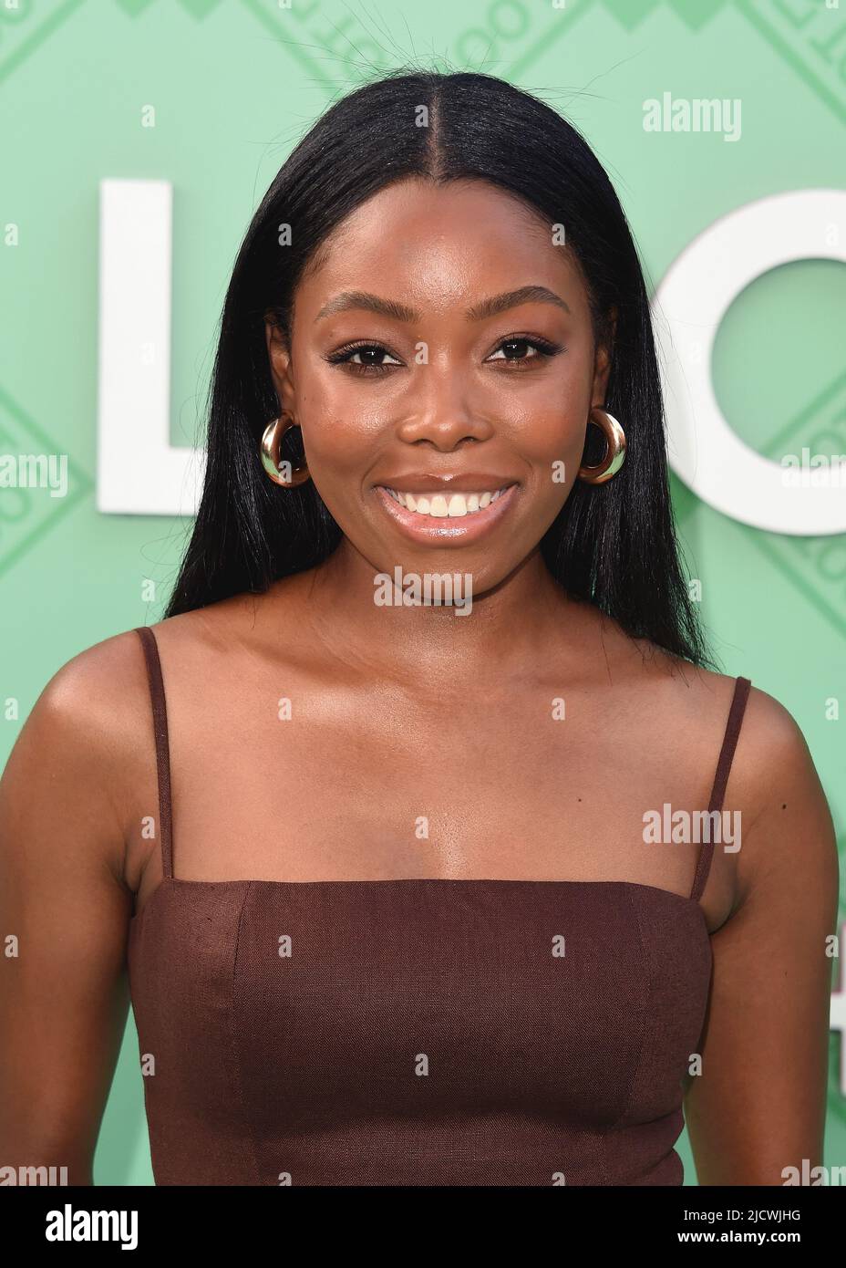 Los Angeles, USA. 15th June, 2022. Ashja Cooper walking on the red ...